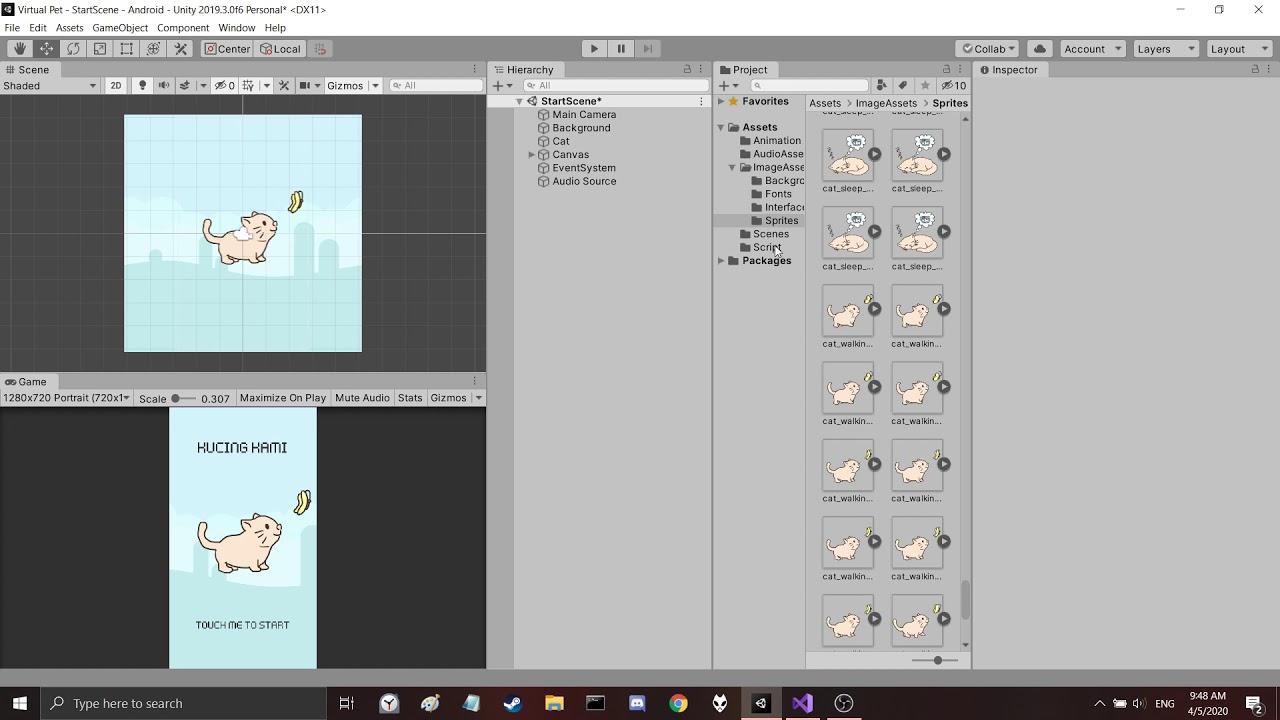 Teach Please Programming - Virtual Pet Menggunakan Unity #Part-2 (Label ...