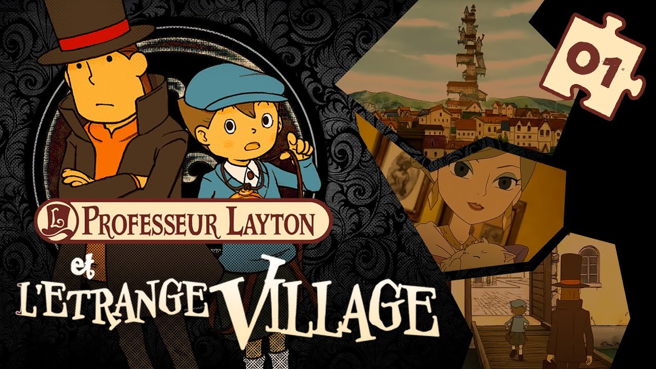 ON JOUE ENSEMBLE À PROFESSEUR LAYTON | Professeur Layton et l'Étrange ...