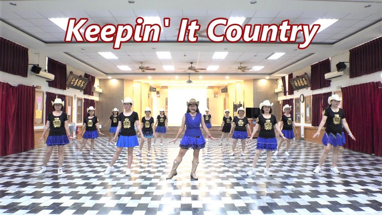 Keepin' It Country│Line Dance by Heather Barton (SCO)│Demo & Walk ...