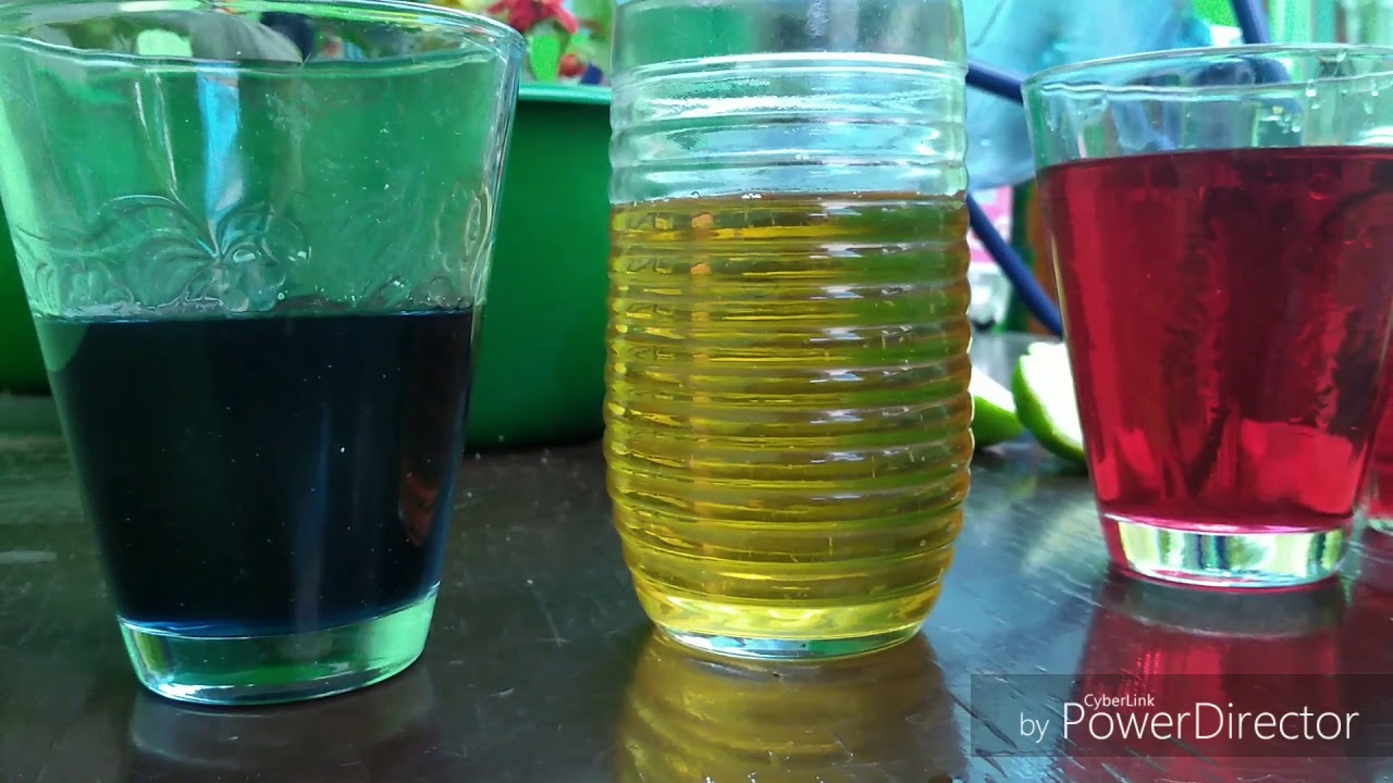 Diferenciar un Ácido de un hidróxido experimento con repollo morado ...