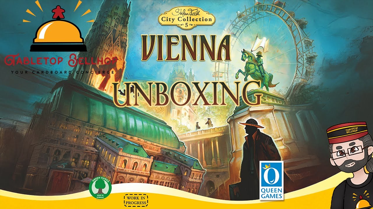 Unboxing Vienna, Game five in the Stefan Felt City Collection from ...