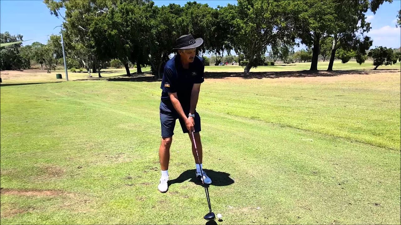 Rowes Bay Golf Club's head pro, David Lord's, Grip and Stance Routine ...