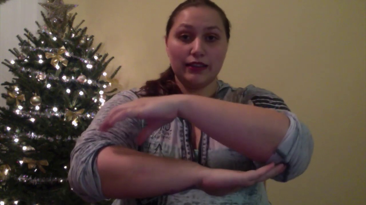 American Sign Language: Holiday Signs: Christmas part 1 - YouTube