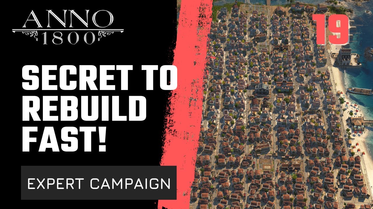 Anno 1800 Expert Campaign! REBUILDING OW and NW with STAMPS! + ENBESA ...