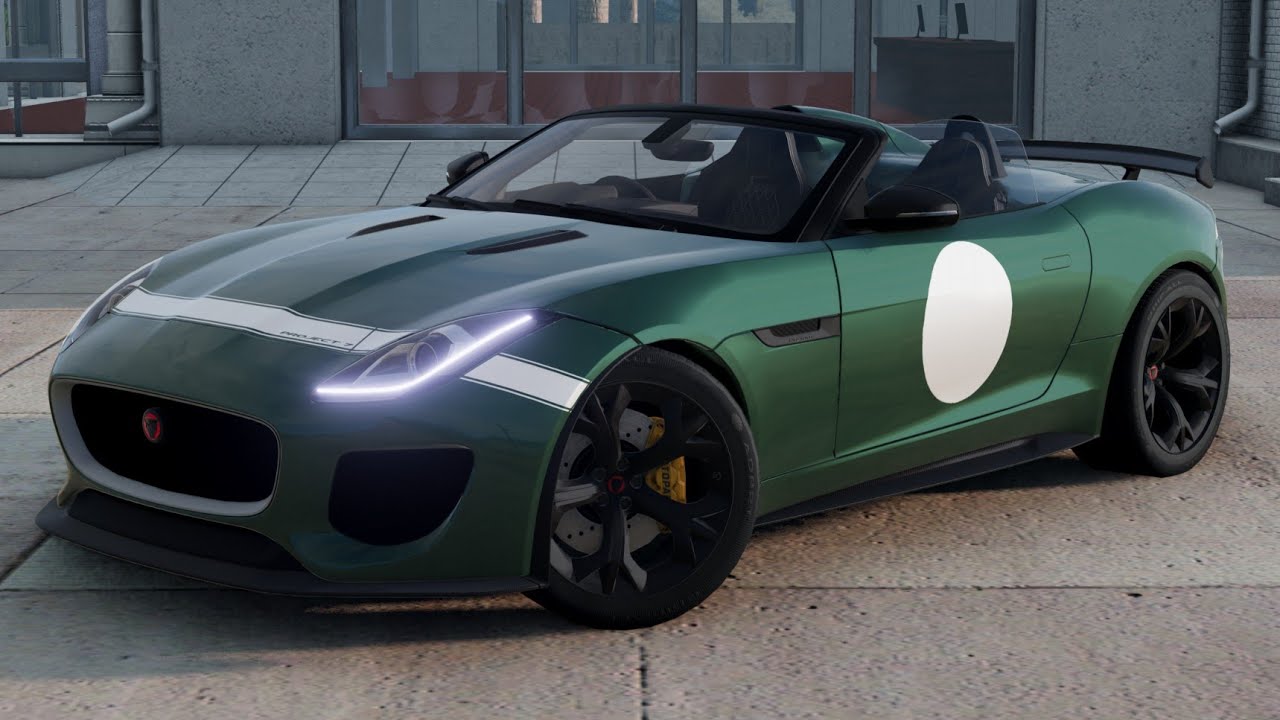Jaguar F-Type "Project 7" in BeamNG #466 - YouTube