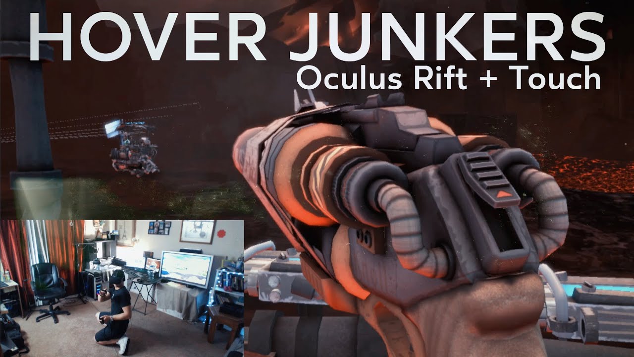 Hover Junkers VR | Using The Oculus Rift CV1 & Touch Controllers - YouTube