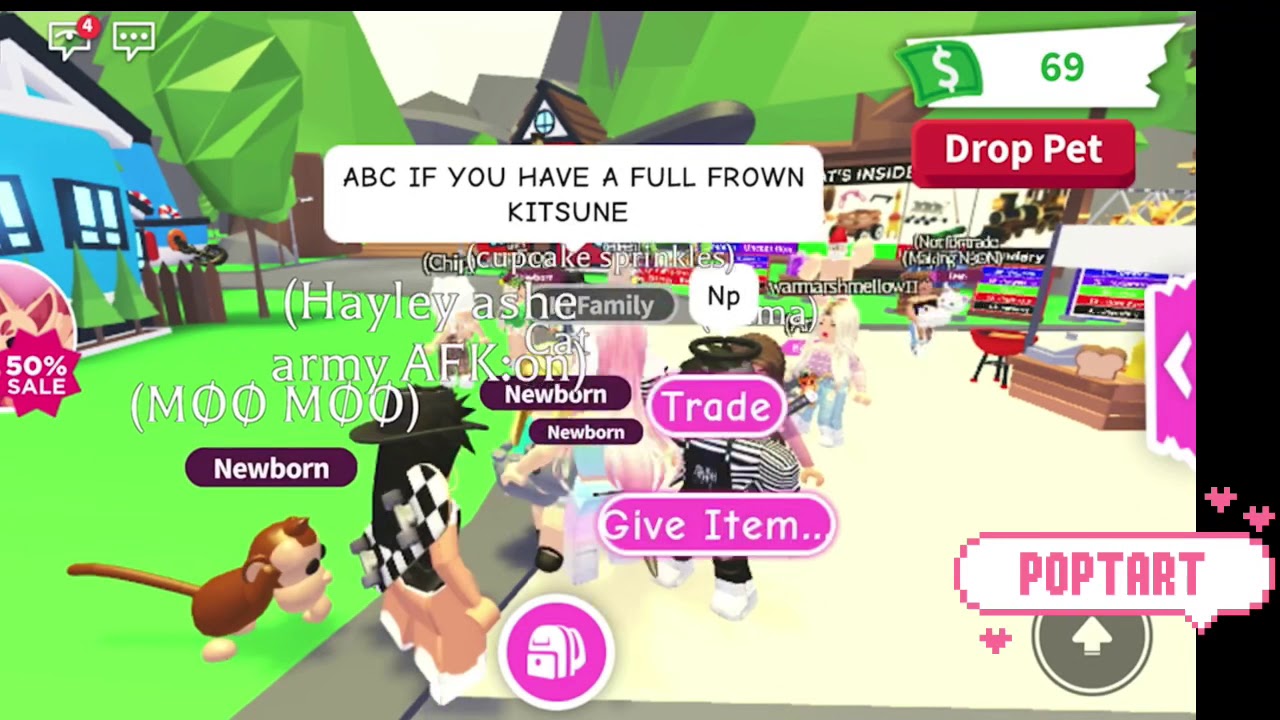 What you get from being poor in adopt me - YouTube