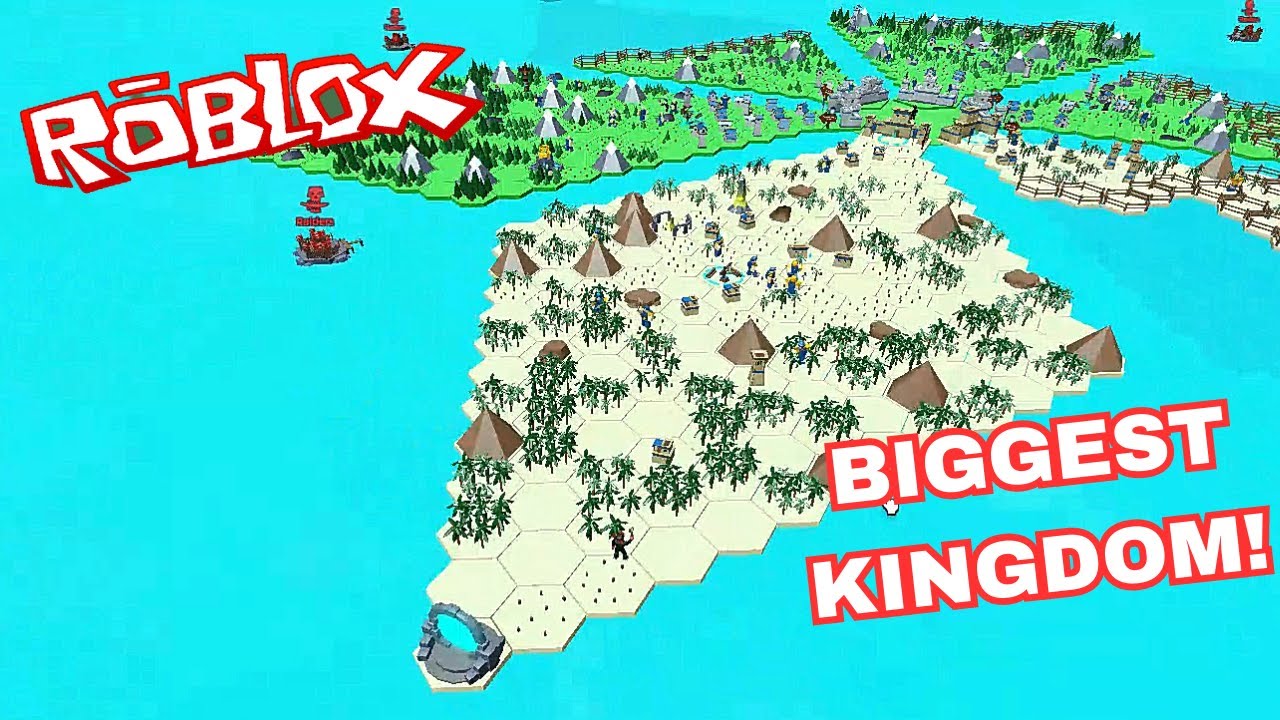 Making BIGGEST KINGDOM In KINGDOM SIMULATOR!!😎 | #roblox | - YouTube