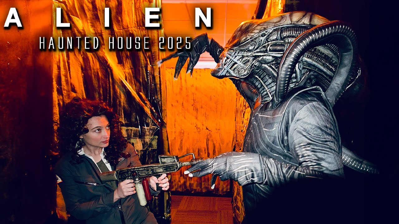 Ryan Sheets - Alien Haunted House 2025 - YouTube