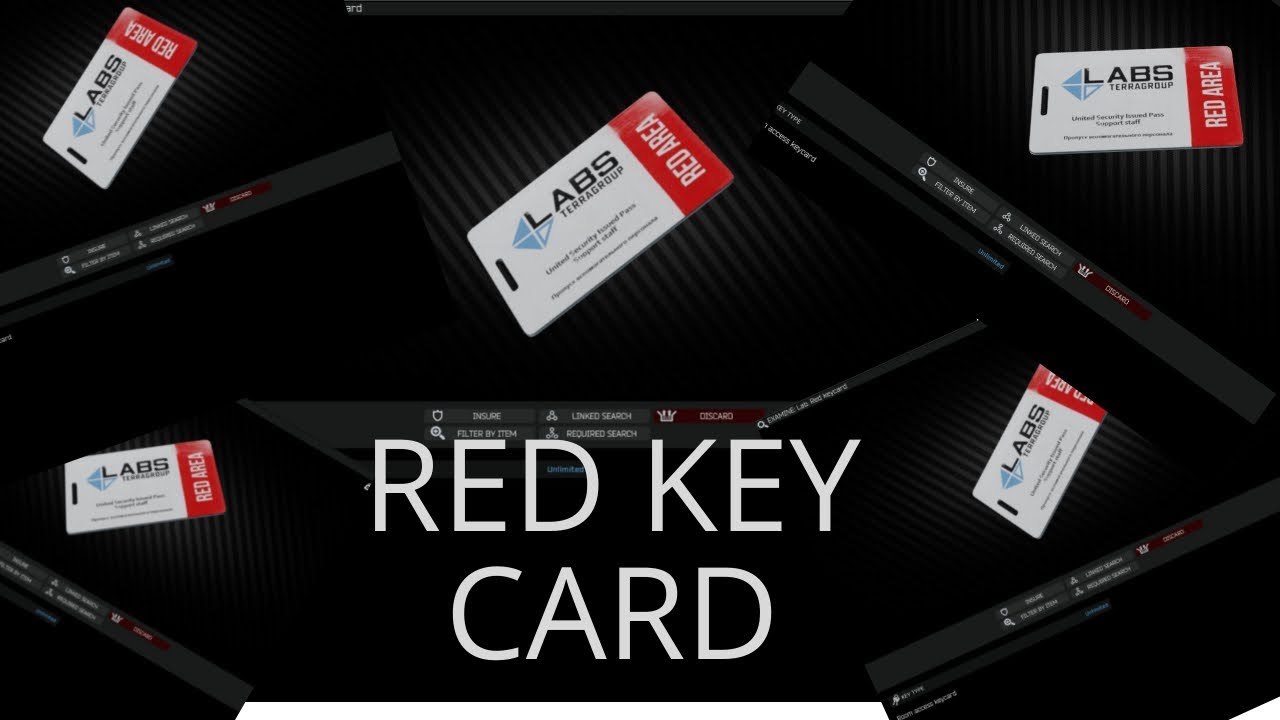 RED KEY CARD!! EFT 12.12 - YouTube