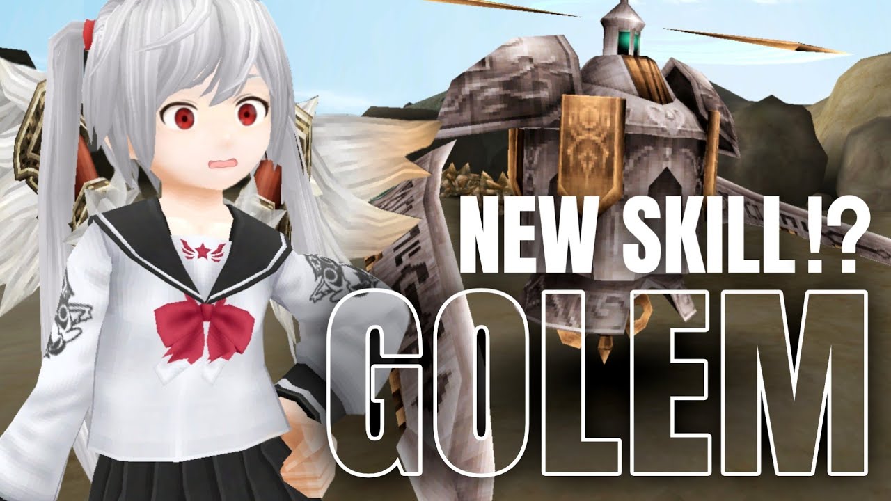 New GOLEM Skill in Toram Online … Why Is It Like This !? - YouTube