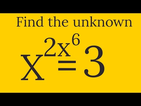 pro math Olympiad question ___ challenging equation - YouTube