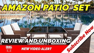 Amazon Product Review - Devoko 9 Pieces Patio Dining Set | Big Muscle Gains