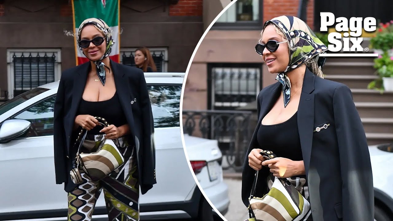 Beyoncé mixes over $5,000 worth of Pucci prints in Brooklyn with Jay-Z ...