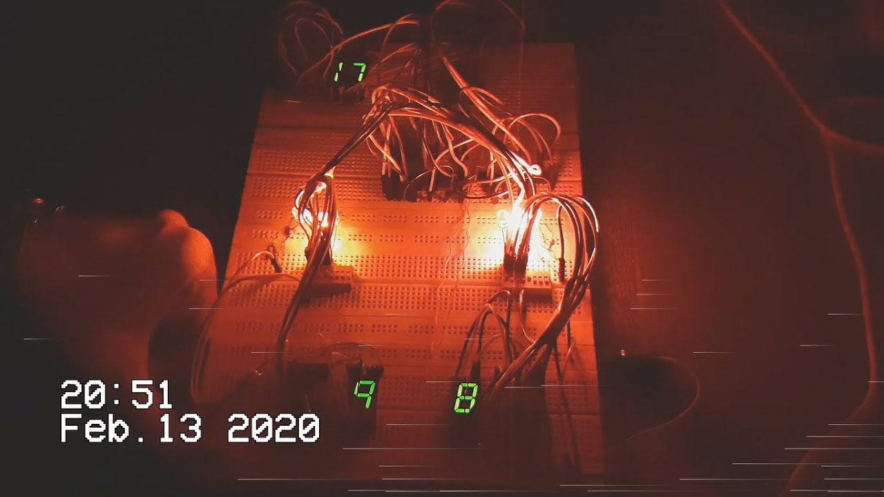 Calculator Project | Breadboard | DLD | Electrical Engineering - YouTube