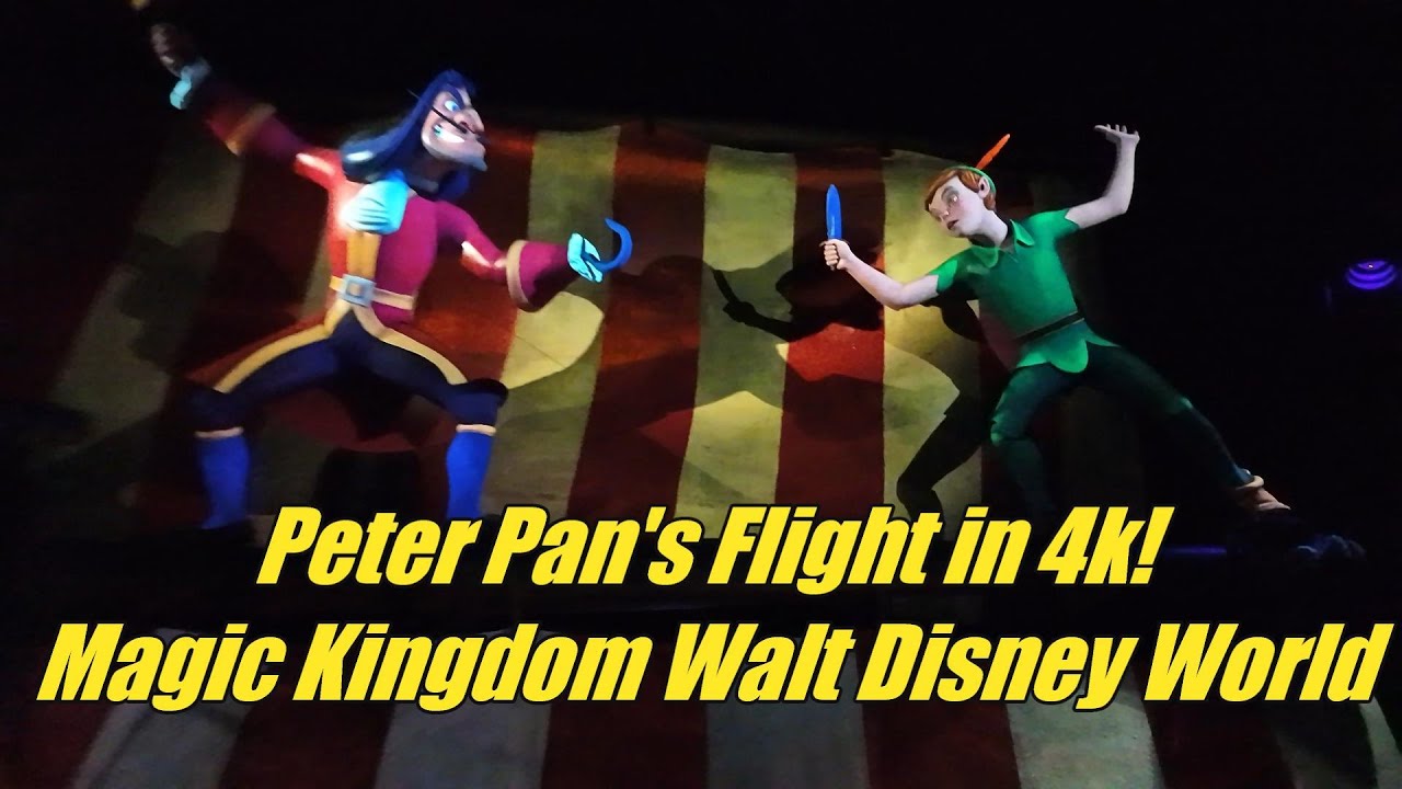 Peter Pan's Flight - Magic Kingdom Walt Disney World Ride POV in 4K ...