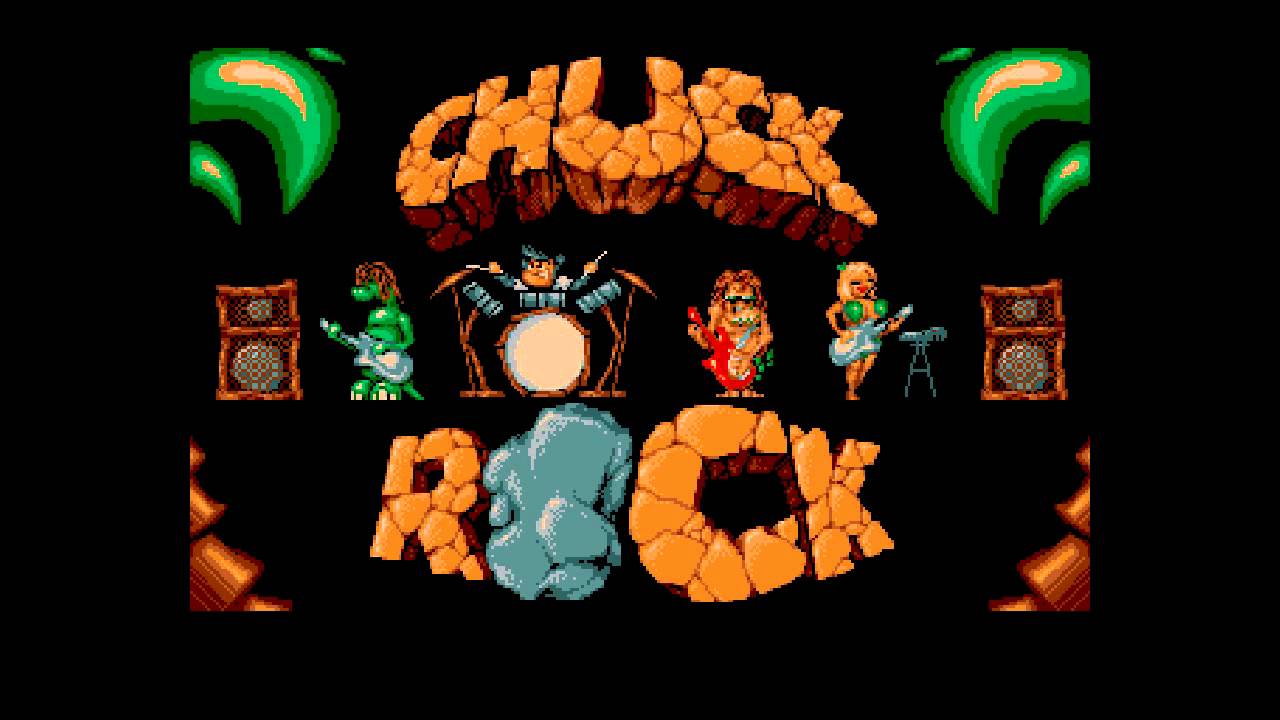 Amiga music: Chuck Rock (main theme - Dolby Headphone) - YouTube
