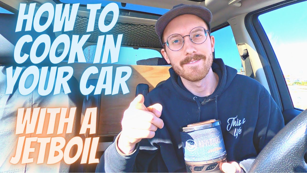 How To Cook In Your Car - JetBoil MiniMo - YouTube