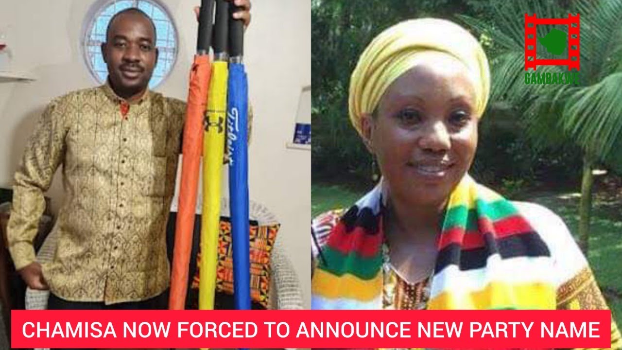 Chamisa now forced to announce new party name - YouTube