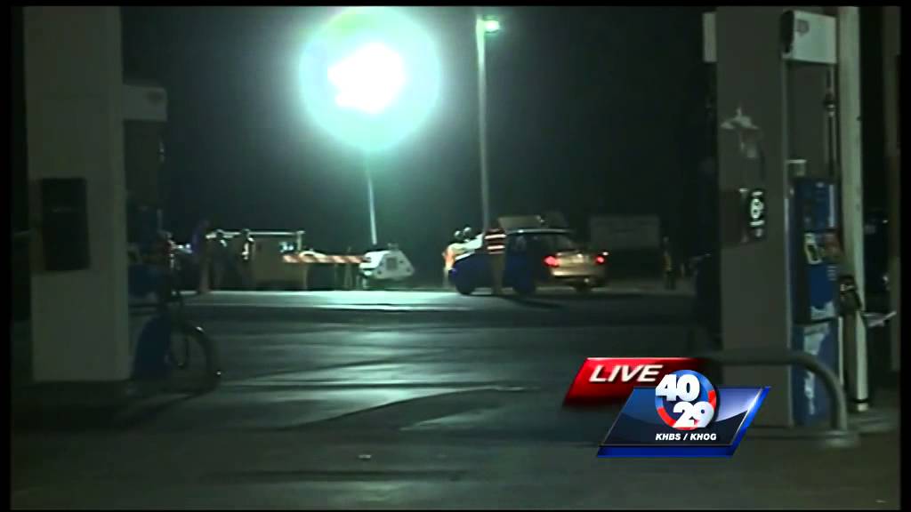 National Guard enforces curfew in Mayflower - YouTube