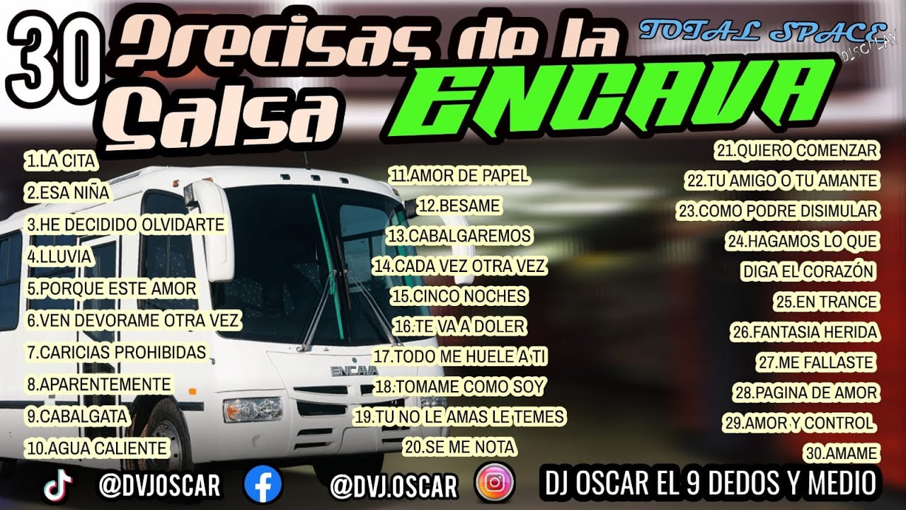 30 Precisas de la Salsa 🚍ENCAVA🚍 Dj Oscar el 9 dedos y medio ⬇DESCARGA ...