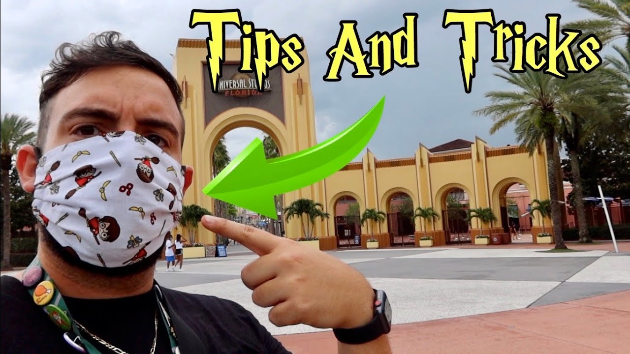 How To Get A Break From Your Mask In Universal Orlando!! - YouTube
