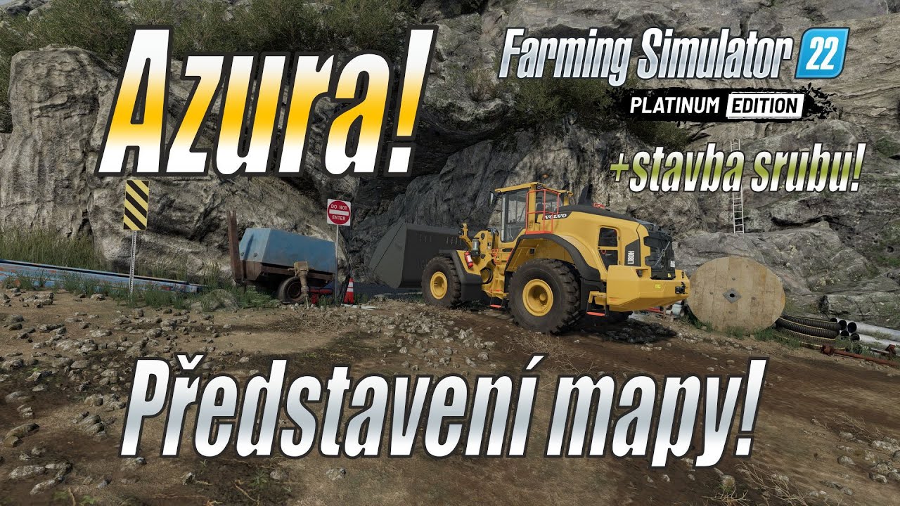 👷‍♂ Mapa Azura! - Představení mapy pro lesní a důlní težbu + stavba ...