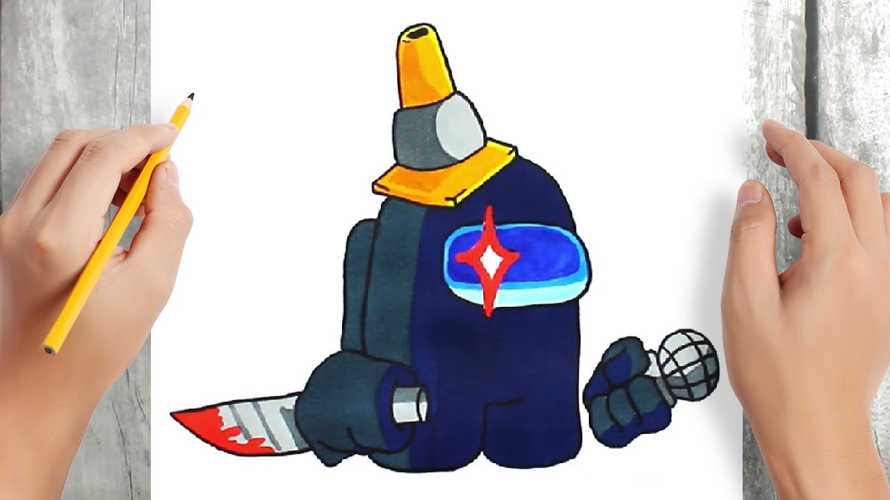 Drawing FnF vs Imposter V3 | Friday Night Funkin - YouTube