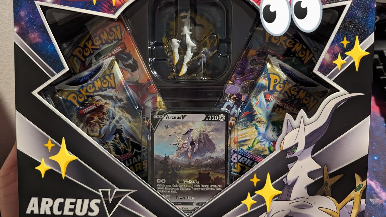 Opening Arceus V Figure Collection Box! BEST COLLECTION BOX OF 2022 ...
