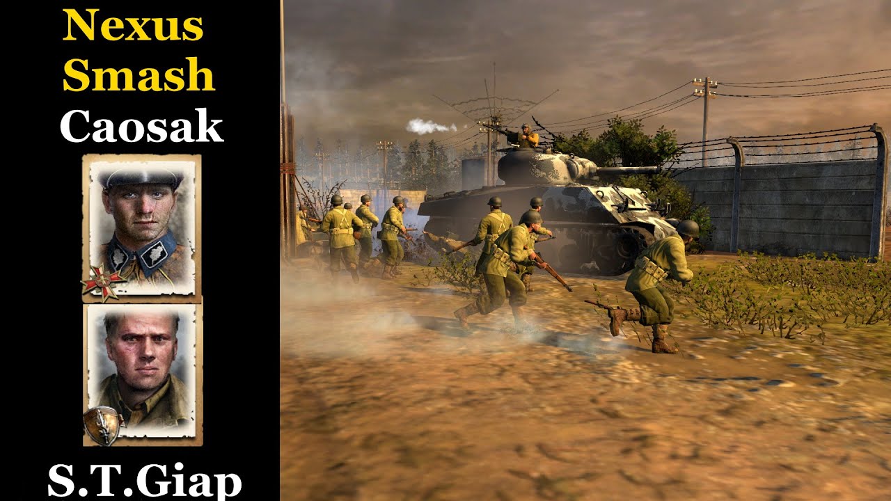 [COH2][WM v USF] Propagandacast #2980 Caosak v SturmtigerGiap - YouTube