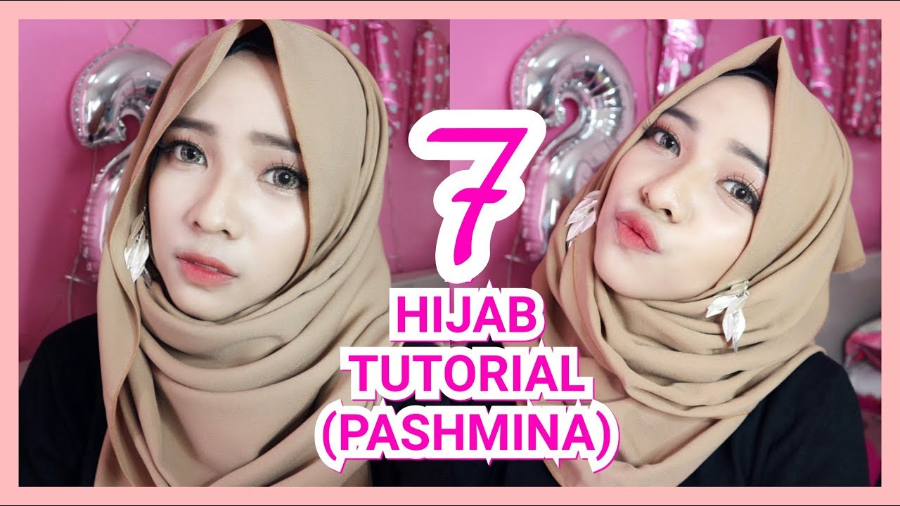 Tutorial Hijab Pashmina Mudah dan Simple! | Yuny Isnaini - YouTube