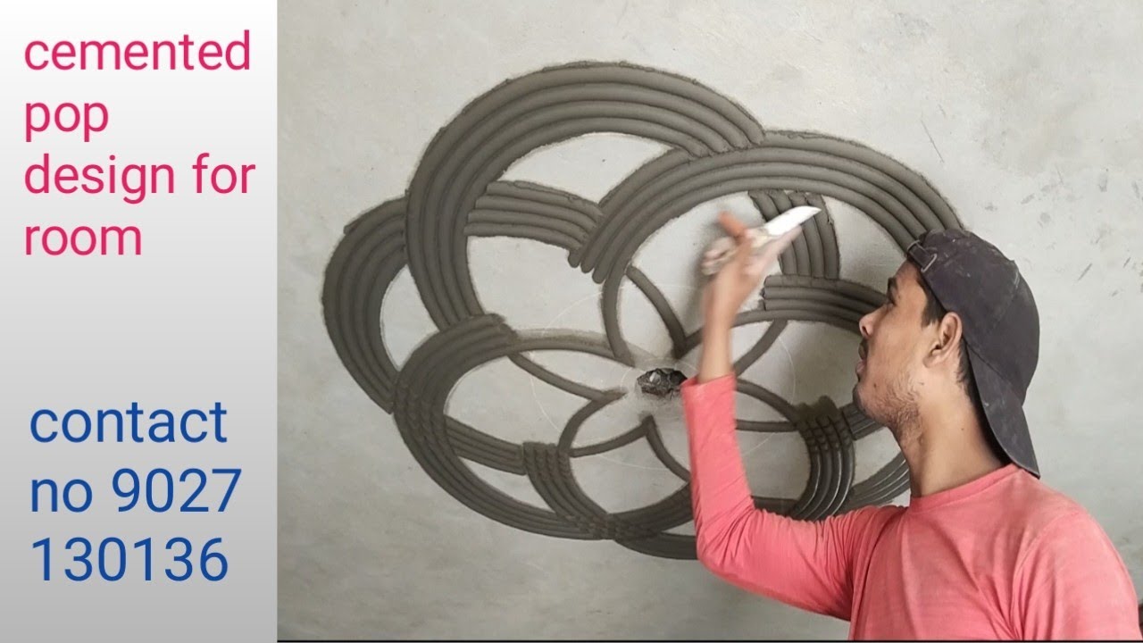 new cemented pop design #ikpopdesigner #rkhousepop no +9027130136 - YouTube