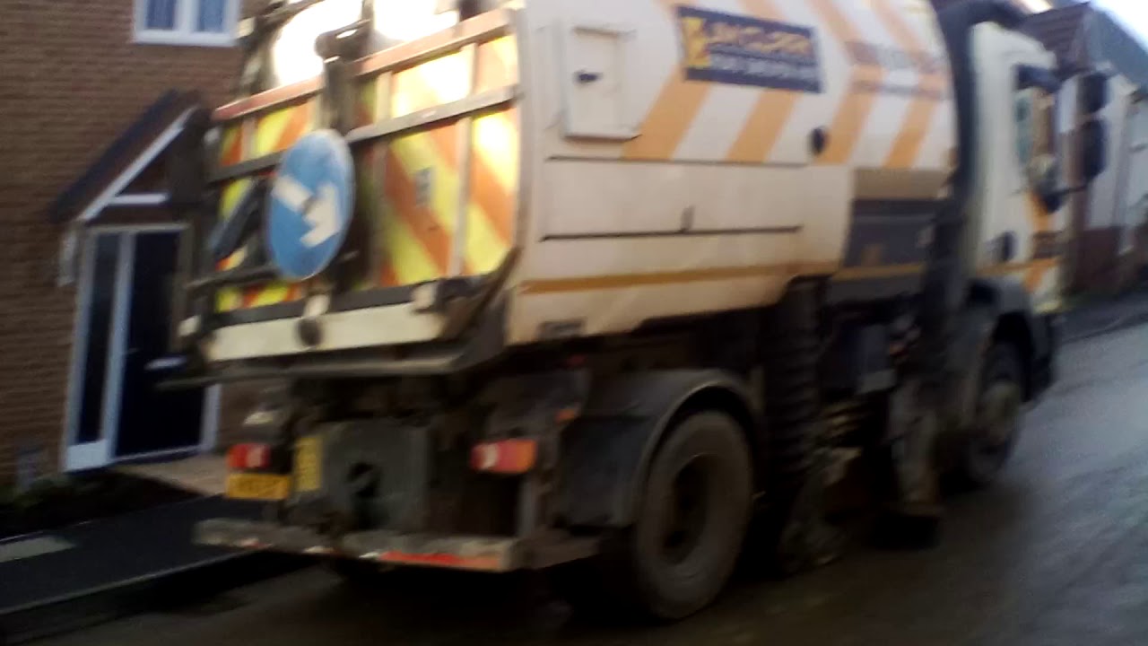 A jm Clark road sweeper - YouTube