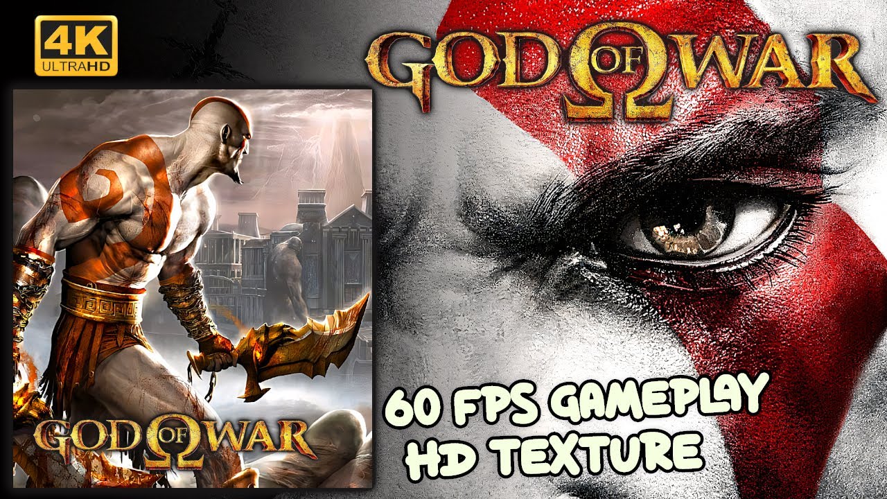 God of War 1 (PS2) Remastered Gameplay HD Texture + 60 FPS PROGRESSIVE ...