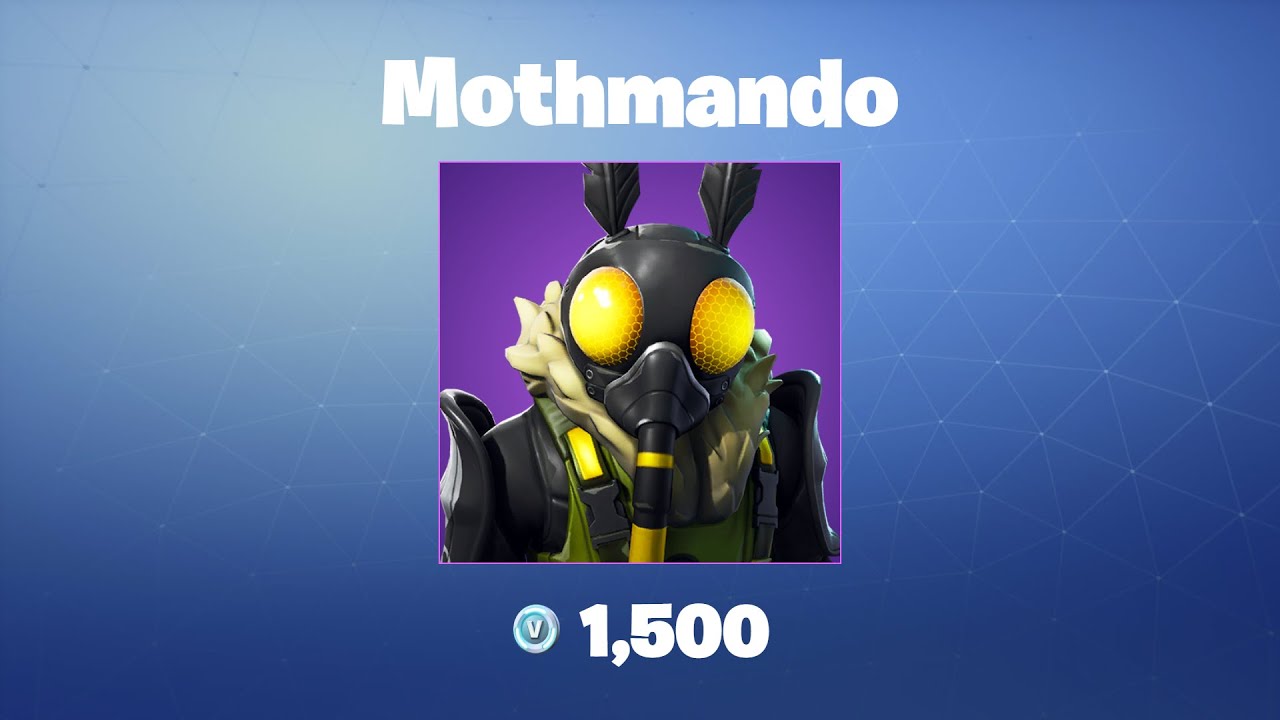 Mothmando | Fortnite Outfit/Skin - YouTube