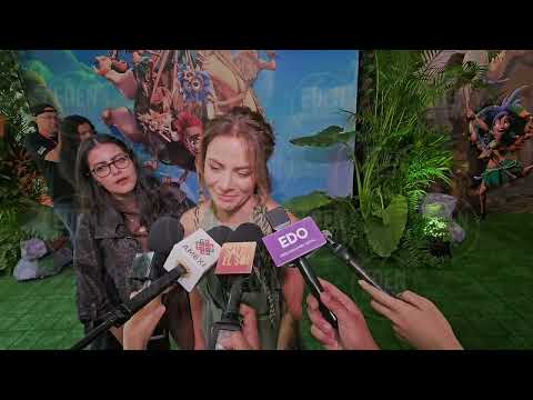 SILVIA NAVARRO Prestó su voz para GUNGO La actriz plena en salud trabajo y enamorada 