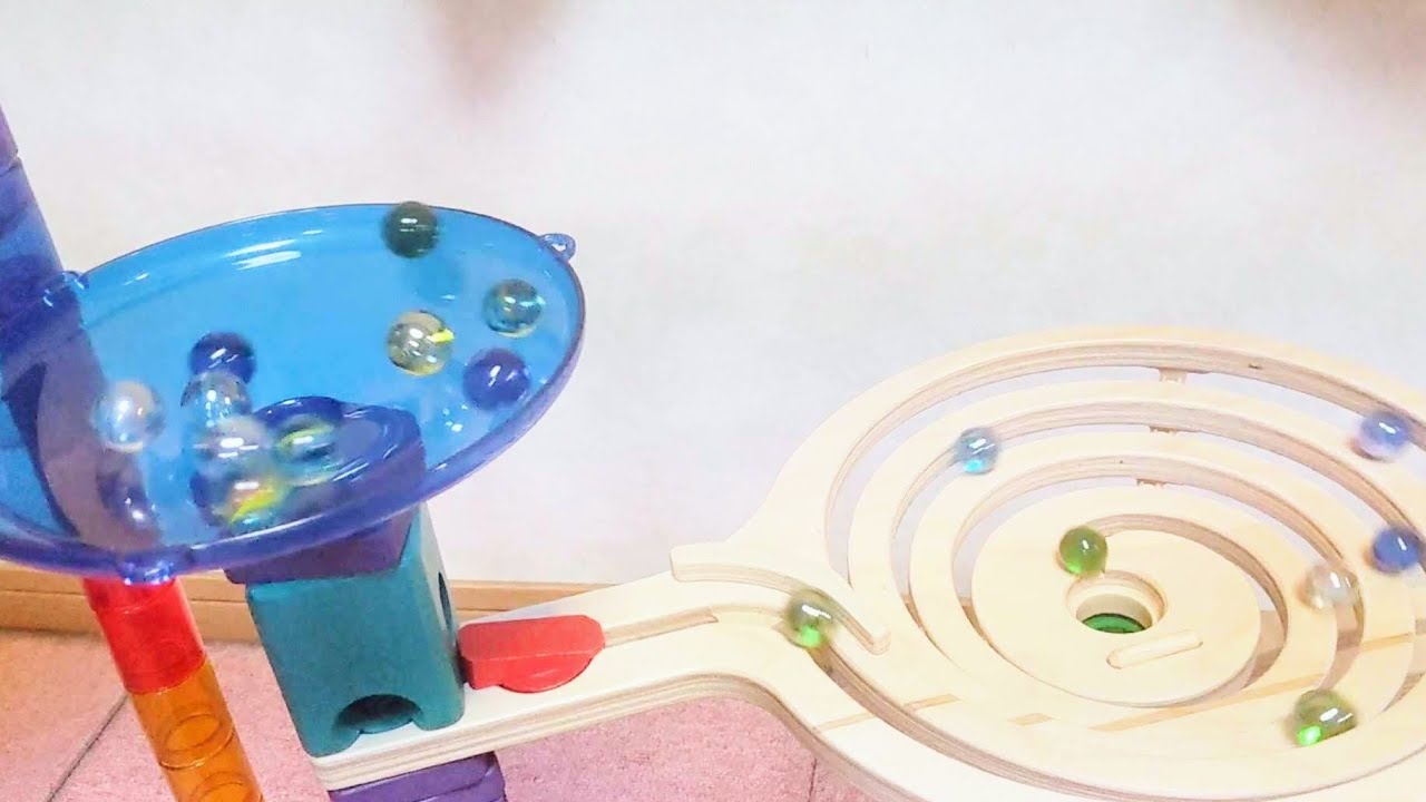 marble race！marble run！Colorful marble train - YouTube