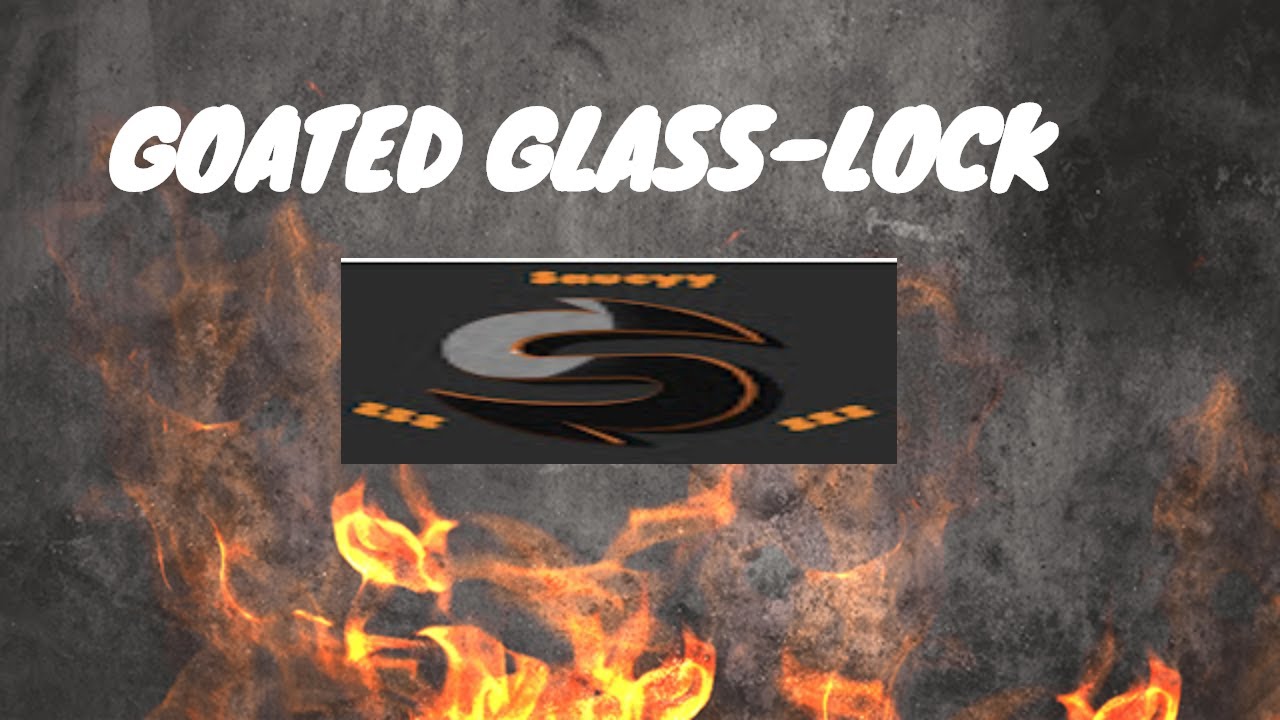 Goated Glass Lock - YouTube