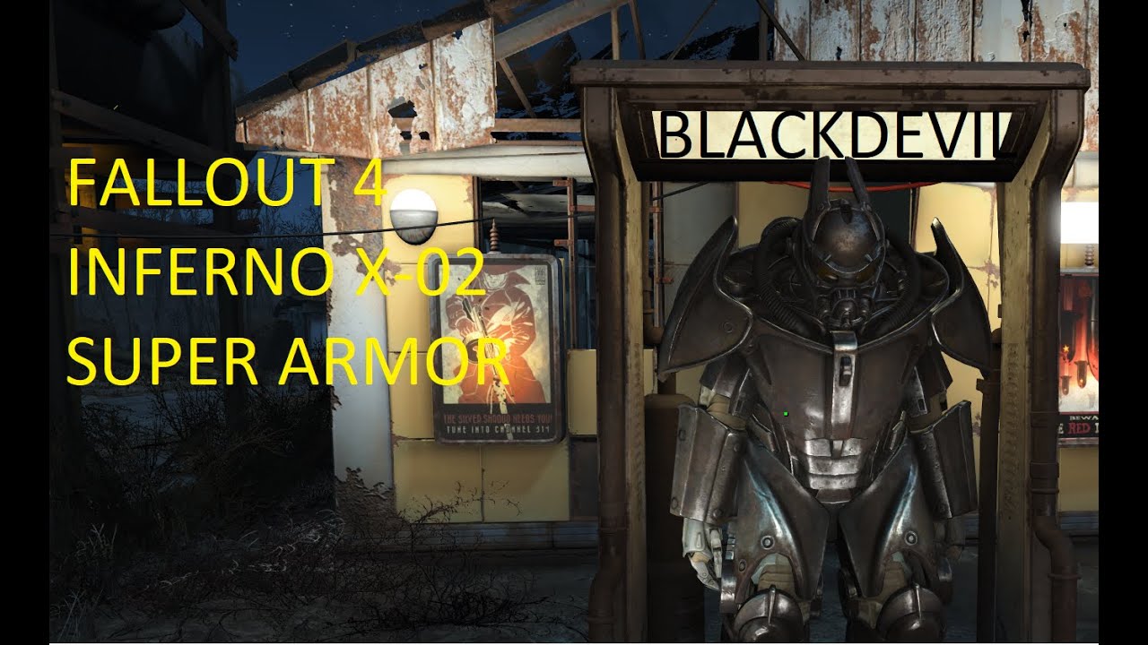FALLOUT 4 BLACK DEVIL😈🤖 - YouTube