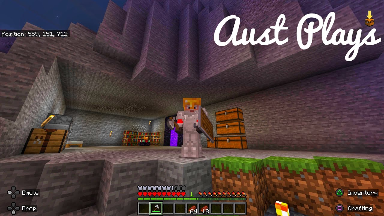 AUST PLAYS MINECRAFT AUST WORLD 2 WORLD TOUR - YouTube