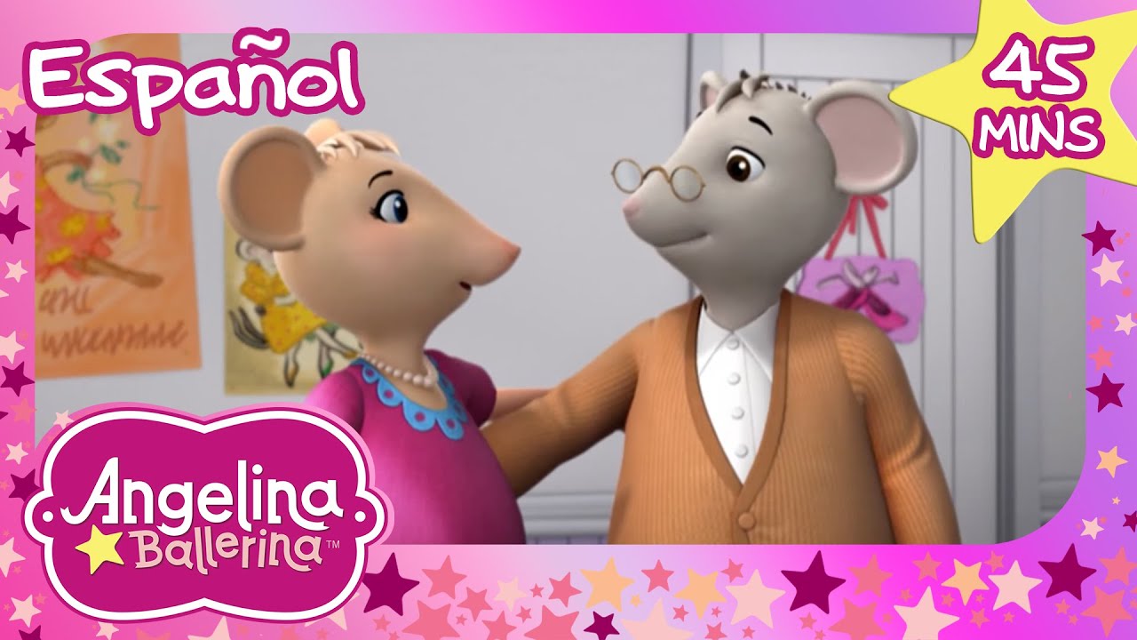 LOS MEJORES PAPAS RATONES | Video Nuevo | Angelina Ballerina | 9 Story ...