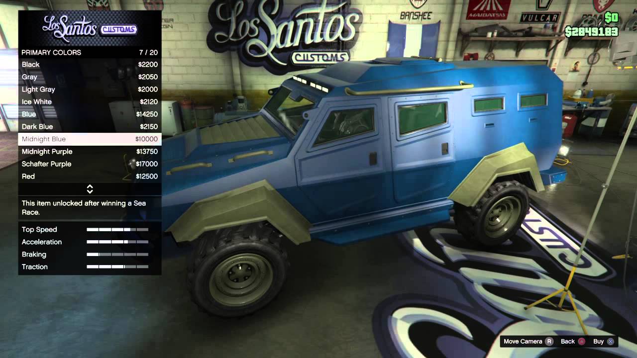 GTA 5: Customizing Insurgent - YouTube