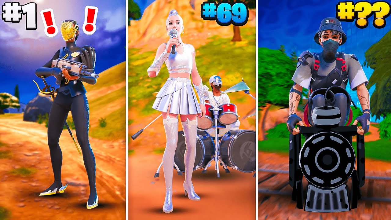 I Did EVERY Fortnite CHAPTER 5 Meme! - YouTube