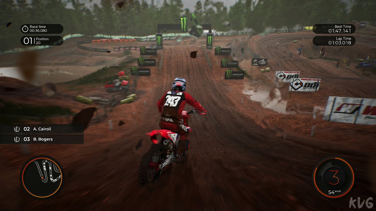 MXGP 2020 - Rain Gameplay (PC UHD) [4K60FPS] - YouTube