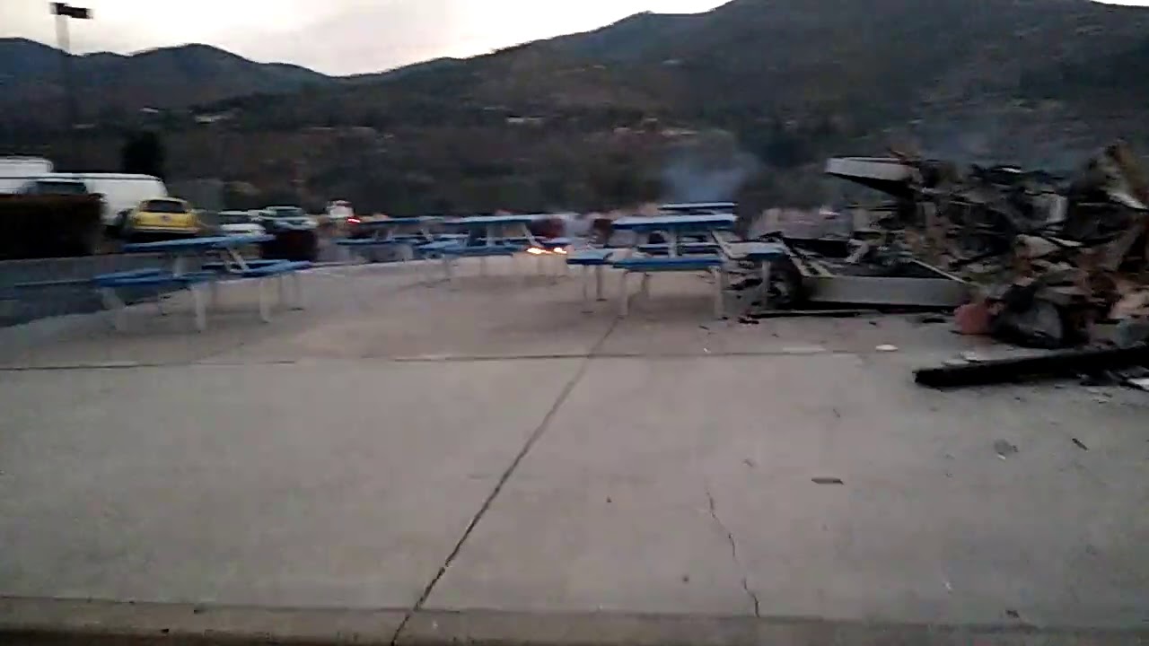 Smoldering Burger King after Ashland Fire (Quiet Valley / Almeda Fire ...