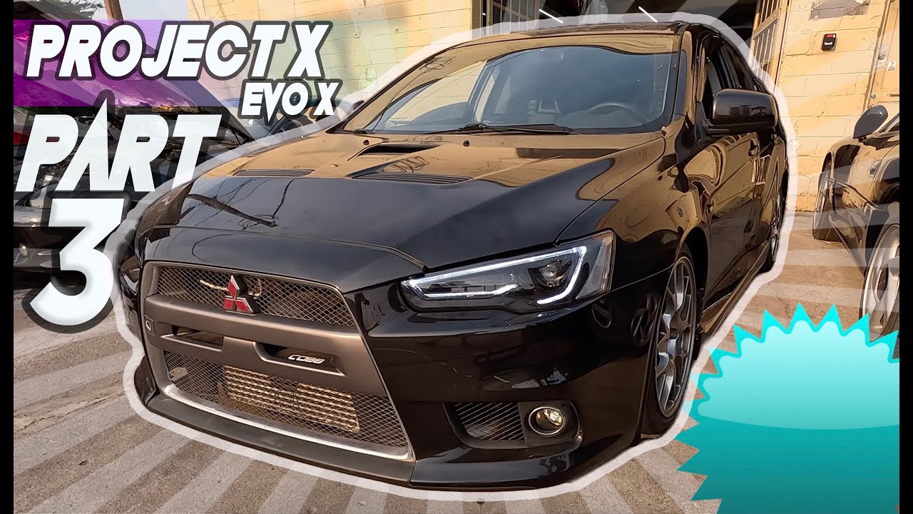 Rebuilding My Mitsubishi Evolution X!!!! Part 3 - YouTube