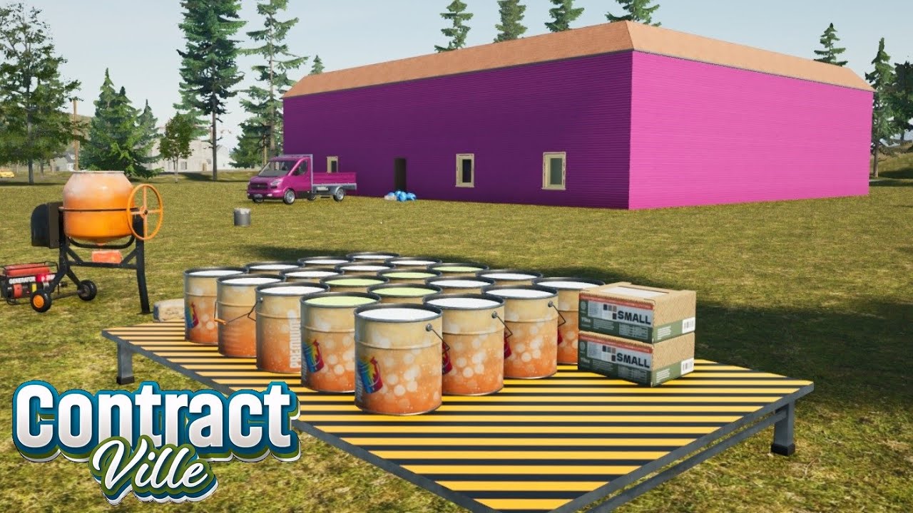 Working Through Massive House Interior Building ~ ContractVille - YouTube
