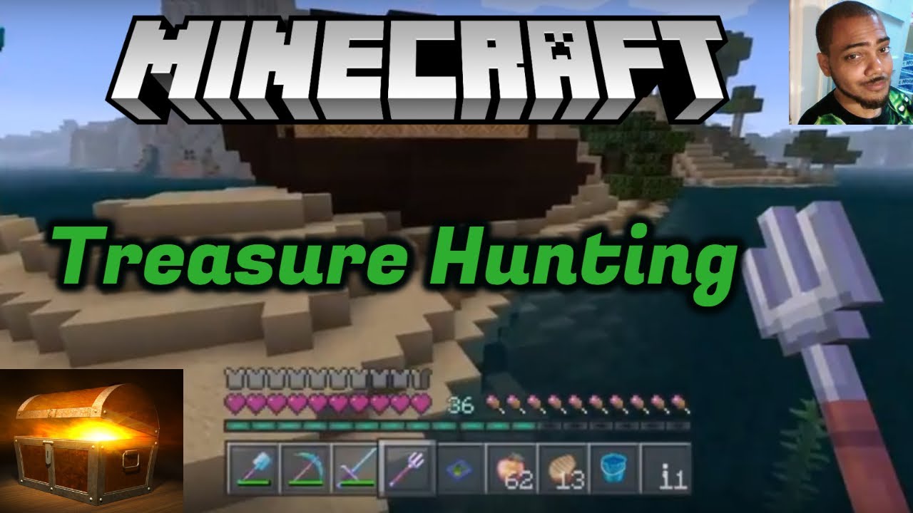Minecraft Treasure Hunting - YouTube