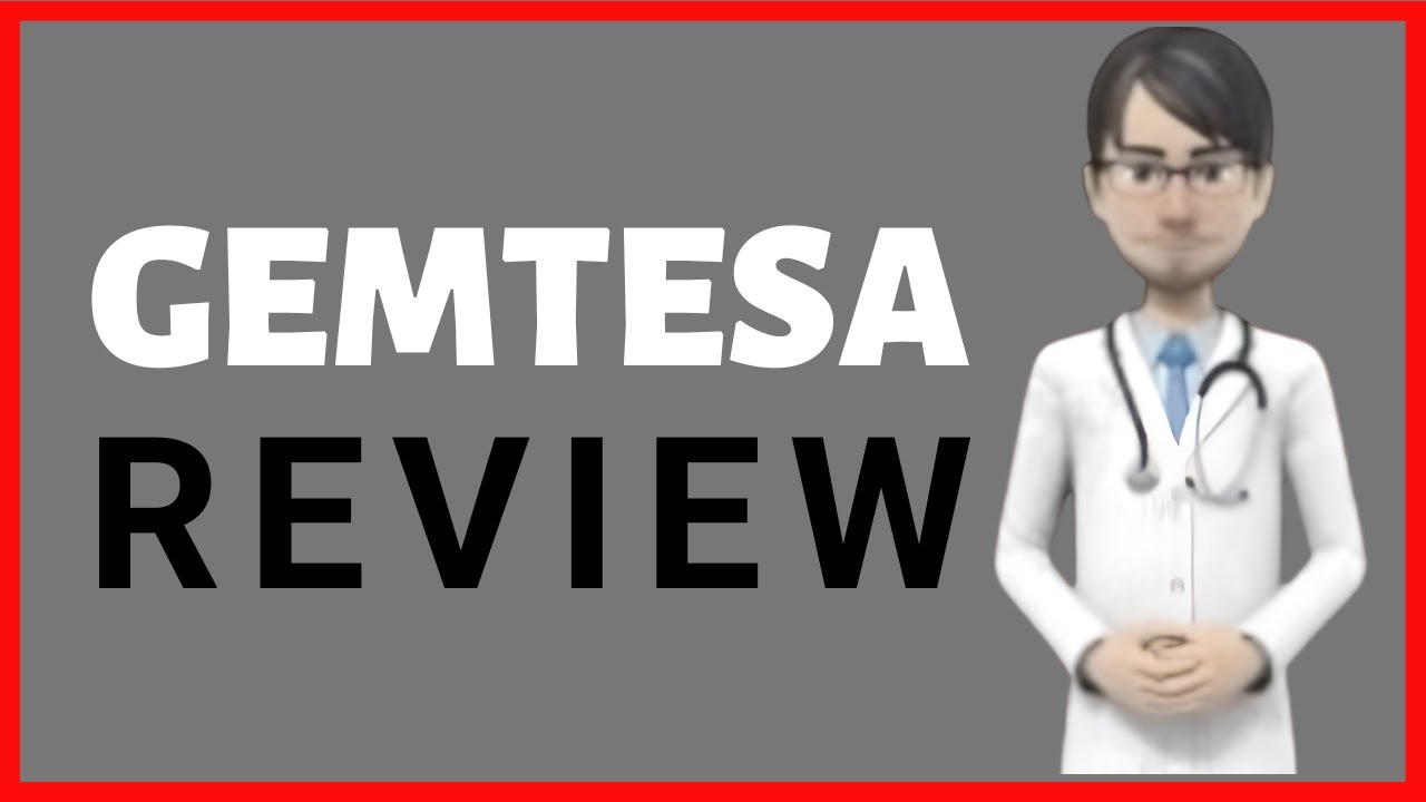 GEMTESA (vibegron) 75 mg tablets, gemtesa side effects, gemtesa ...