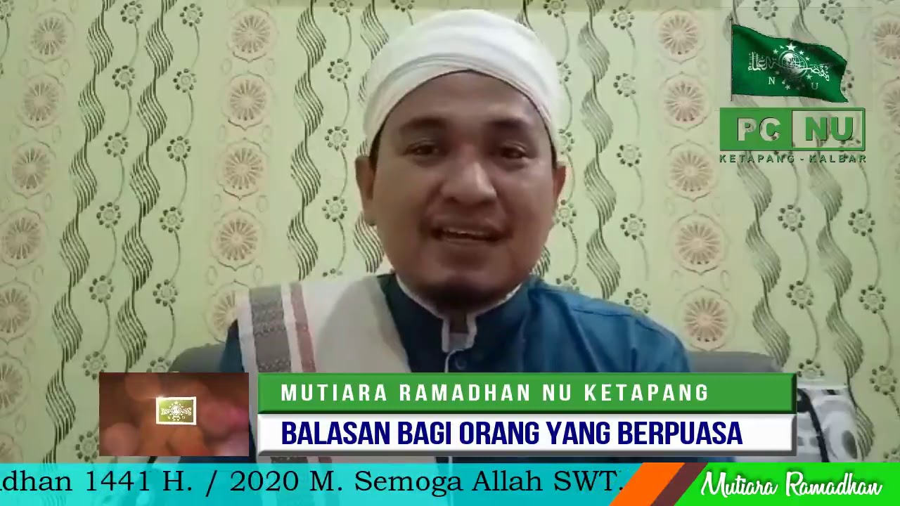 BALASAN BAGI ORANG YANG BERPUASA (26) UST. SURYA MUIZ LIDINILLAH, M.PD ...